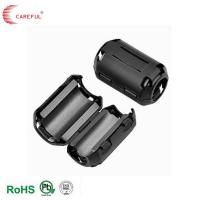 China Clip On Ferrite Split Core NiZn Easy Installation With Black Plastic Case for sale