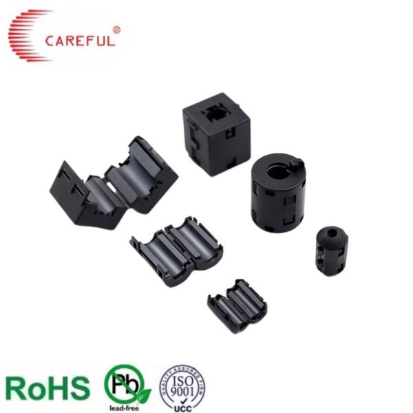 Quality NiZn Snap On Ferrite Split Core EMI Shield Round Cable Clamp SCRC SCNF for sale