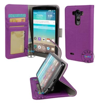 China PU leather Wallet case for  LG G4 for sale