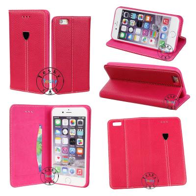 China 2015 elegant pu leather mobile  cases for iphone6 ,OEM and ODM welcome for sale