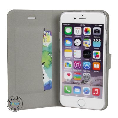 China Ultra thin and light Wallet Case,PU Leather Case,Flip Cover Case for iPhone 6 for sale