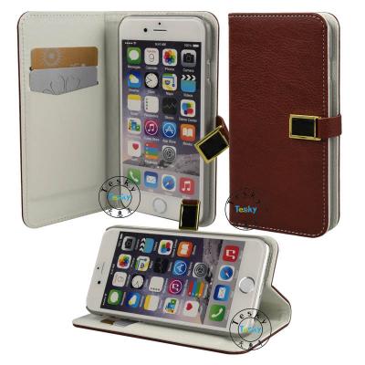 China durable leather case wallet case for iphone6 ,OEM and ODM order welcome for sale