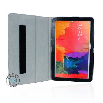 China Leather protective Tablet cases for Samsung galaxy Tab pro 10.1 inch with wrist band for sale