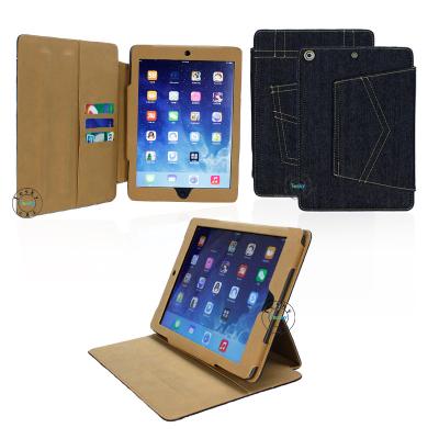 China Hot sell wallet leather tablet cases for ipad air 9.7inch ,OEM and ODM welcome for sale