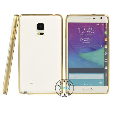 China Luxury Free Screen Protector+ Metal Bumper Hard Shell Case Frame For samsung note edge for sale