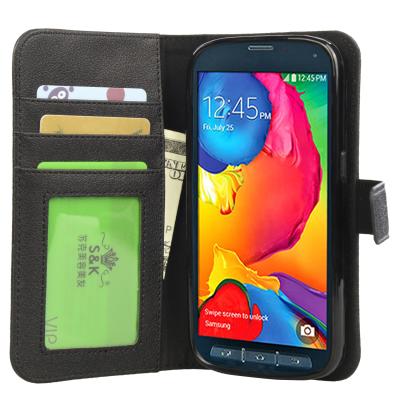 China Samsung s5 sport ,Leather Case [Card Slot] [Stand Feature] for samsung s5 sport for sale