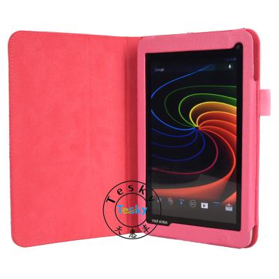 China Leather stand cover cases models for Toshiba AT-B618  7 inch for sale