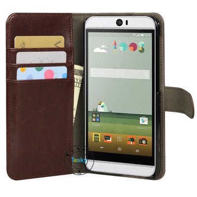 China newest model pu leather cases for HTC Butterfly HTV3 wallet cases for sale