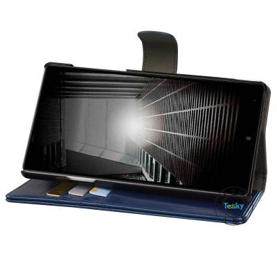 China flip-open pu leather folio wallet cases  for sharp 404SH for sale