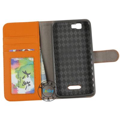 China Durable leather mobile phone cases for BLU studio 5.0C HD（D534U）,OEM and ODM welcome for sale