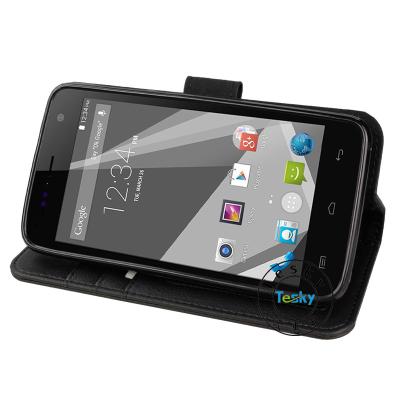China Leather wallet cover pretective cases  for Blu studio C mini (D670U) for sale