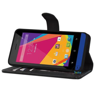 China PU Leather Mobile/smart /Cell Wallet Filp Phone Cover Case for Blu studio mini LTE for sale