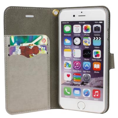 China 2015 fashion wallet style leather smart phone cases  For Iphone 6 for sale