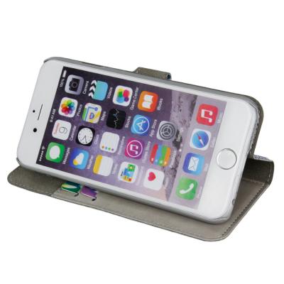 China leather flip smart phone cases For Iphone 6 for sale