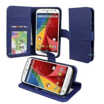 China Free sample Hot Selling Wallet cell phone cases  for moto G2 for sale
