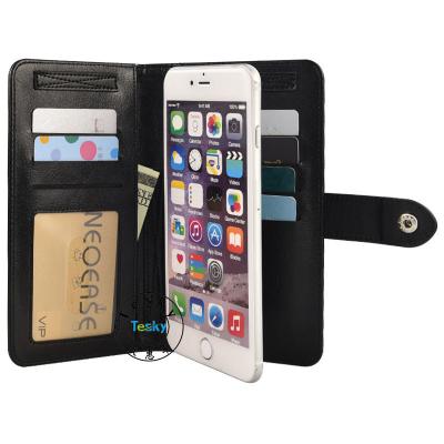 China pu protective leather Case For 5.0-5.5inch universal mobile phone case for sale