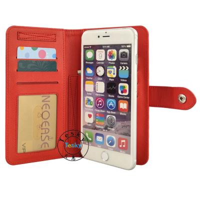 China Multi-function pu protective leather Case For 5.0-5.5inch universal mobile phone case for sale