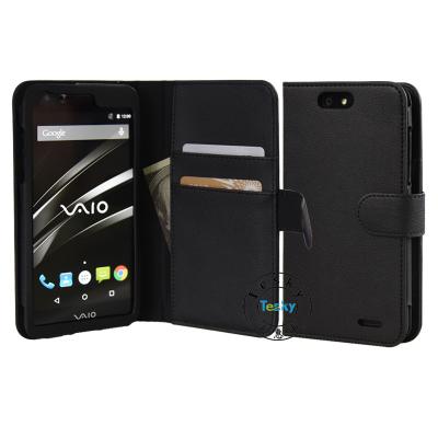 China Flip Wallet Card Stand Pu Leather Case Cover for sony VA-10J for sale