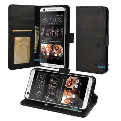 China Luxury pu leather wallet case for HTC D626 for sale