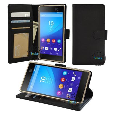 China case phone for xperia sony m5 pu leather case,OEM and ODM welcome for sale
