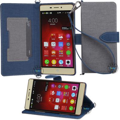 China ZTE weiwu 3 case,protective durable pu leather case for ZTE weiwu 3 for sale