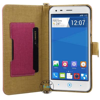 China ZTE S6 lux case,book style pu leather wallet case for ZTE S6 lux for sale