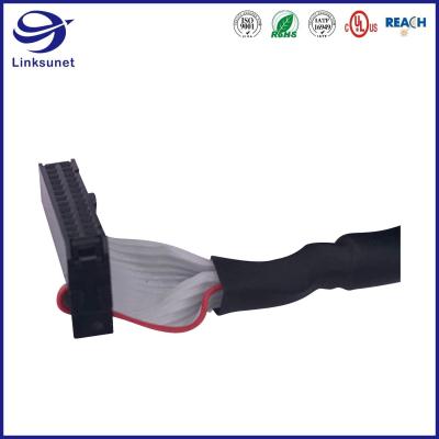 Cina Cablaggio di saldatura del cavo con 0.635mm 300V 28AWG IDC intorno a cavo piano in vendita