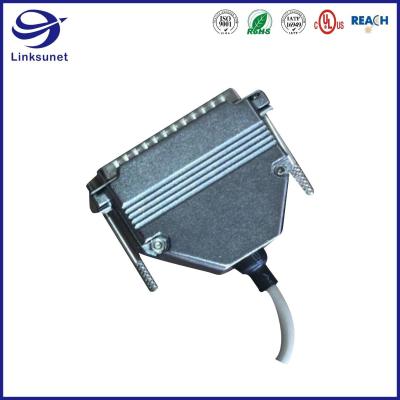 China Chicote de fios do fio do conjunto de interruptor das pegadas com o homem secundário Pin Connector de D 1row PBT à venda