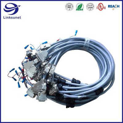 China Arnés de cable del conector de poder de Gray CoolPower LCC17 1row para la asistencia médica en venta