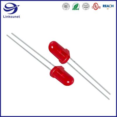 Cina Cablaggio del cavo dell'esposizione di LED 1007 26AWG con i connettori rossi di 5mcd 20mA in vendita