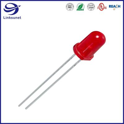 Cina Cablaggio del cavo dell'esposizione di LED 1007 26AWG con i connettori rossi di 5mcd 20mA in vendita
