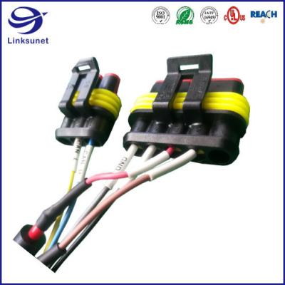 China Cablagens do automóvel com o conector fêmea do soquete de Superseal 6.0mm à venda