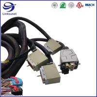 China Hermaphroditic Contact Connector Wire Harness With Staggered Grid for sale