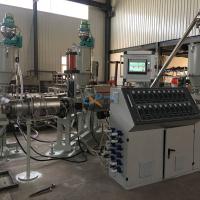China ABB 110mm Single Screw PP PE Plastic Pipe Making Machine for sale