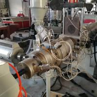 China ABB 110mm Single Screw PP PE Plastic Pipe Making Machine for sale