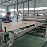 China Double Screw WPC PVC Foam Board Making Machine for sale