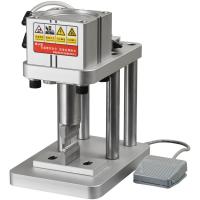 Quality 0.3t Pneumatic Wire Crimping Machine Vertical Fiber Optic Patch Cable Line for sale