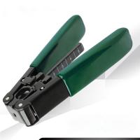 China Rongbang RBTX-FT10 FTTH Fiber Optic Flat Drop Cable Stripping Tool 0.9mm 3mm for sale