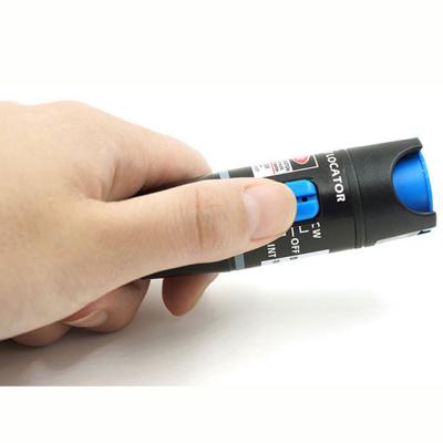 China 5MW Visual Fault Locator Fiber Optic Cable Tester Strong Red Light Beam for sale