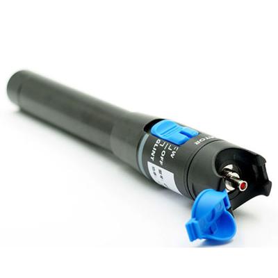 China 5MW Visual Fault Locator Fiber Optic Cable Tester Strong Red Light Beam for sale