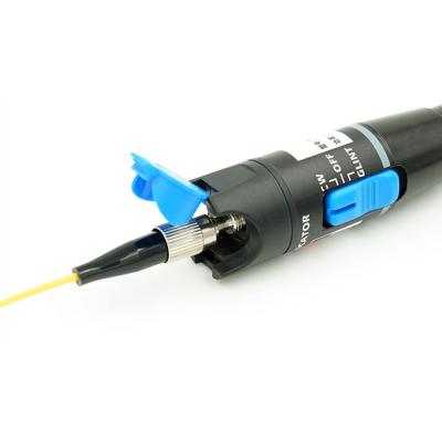 China 5MW Visual Fault Locator Fiber Optic Cable Tester Strong Red Light Beam for sale