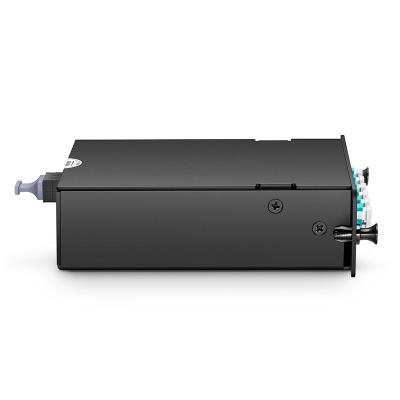 China 1 MTP To 6 LC Duplex Fiber Cassette enclosure 12 Fibers OM4 Multimode Type A for sale