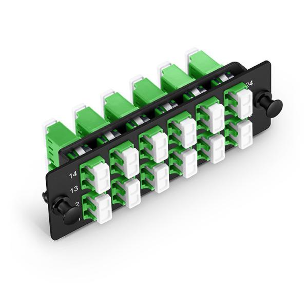 Quality Rongbang RBTX-P12LCA2ZSMF 12 LC/APC Duplex Adapter Panel 24 Fibers OS2 Single Mode for sale