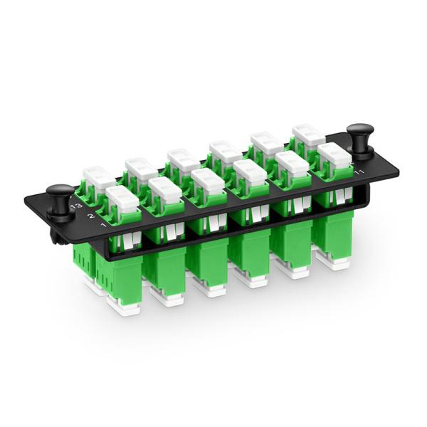 Quality Rongbang RBTX-P12LCA2ZSMF 12 LC/APC Duplex Adapter Panel 24 Fibers OS2 Single for sale