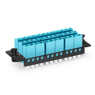 Cina P18LCU2XMMF 18 pannello dell'adattatore a fibra LC/PC Lc chiuso 36 fibre OM4 Multimode in vendita