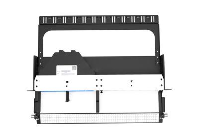 China Rongbang RBTX-PP03 1U High Density Hybrid Fiber & Copper Modular Panel 3 MPO/MTP to 72 LC Ports  12 Jack for Data Center for sale