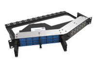 Quality Rongbang RBTX-PP04 1U High Density Frame Hybrid Fiber & Copper Angled Modular for sale