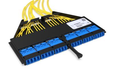 China Rongbang RBTX-PTxx 1U High Density Frame Patching Cassette144 LC Ports 72 SC para Data Center Enterprise Network à venda