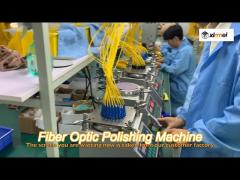Connector Fiber Optic Polishing Machine  Quadrangular Pressure 200W