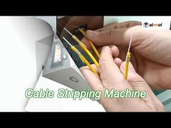 Semi Automatic Wire Stripping Machine Sale 0.9mm Coating To 0.125mm Bare Fiber